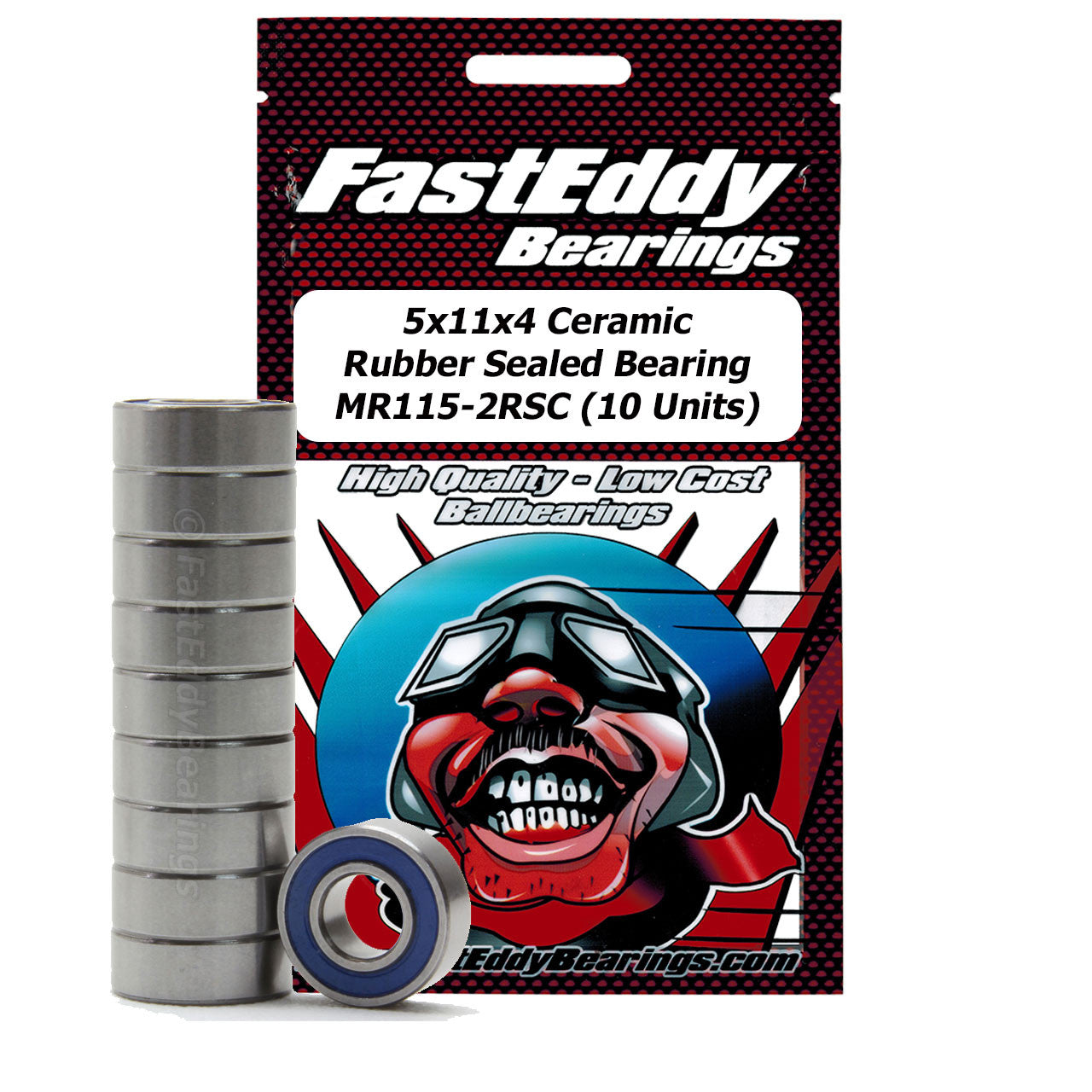 10-units5x11x4-ceramic-rubber-sealed-bearing-mr115-2rsc – FastEddy Bearings
